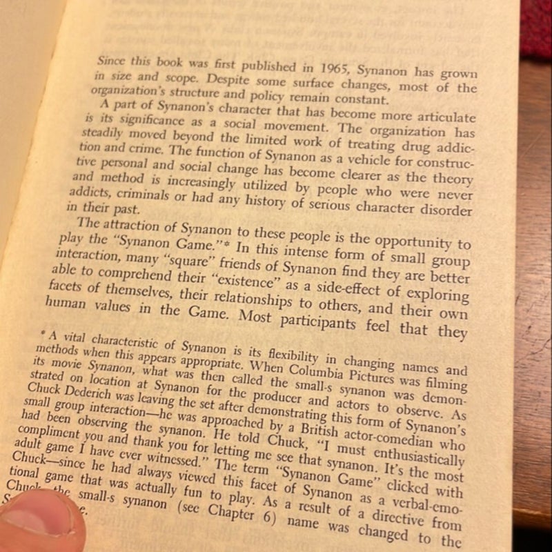 Synanon: The Tunnel Back (1967 Mass Paperback Reprint) by Lewis ...