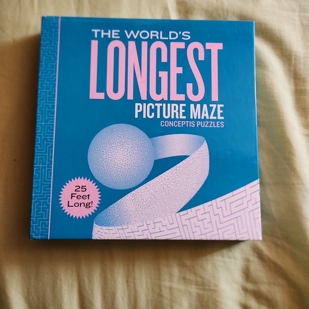 The World's Longest Picture Maze by Conceptis Conceptis Puzzles