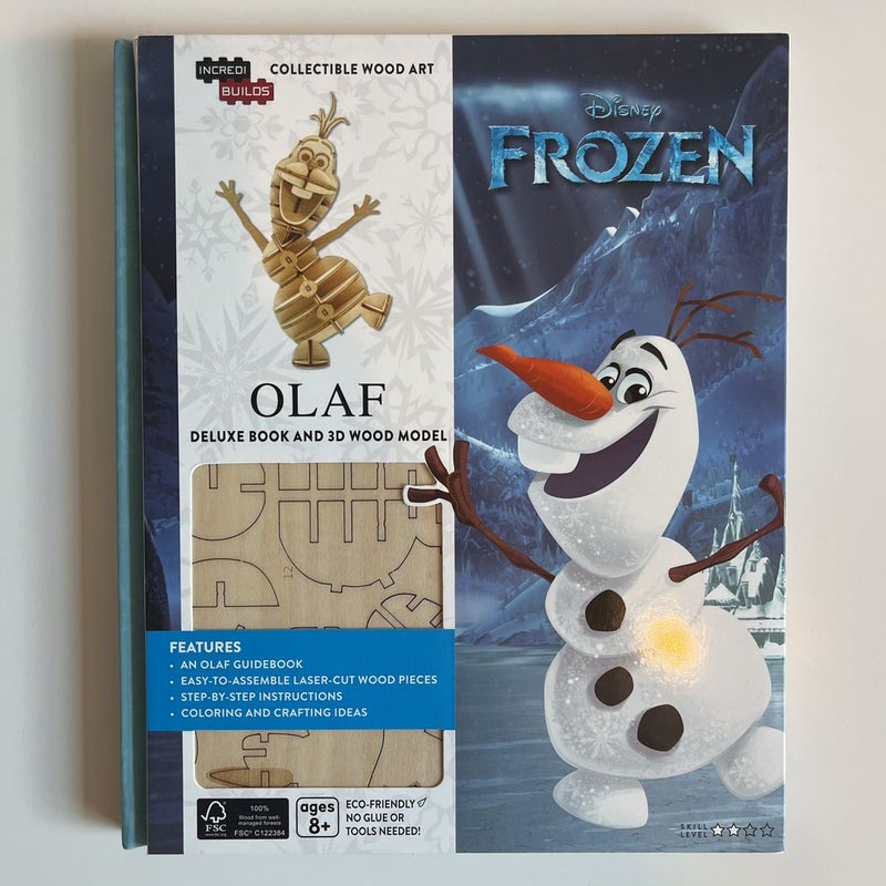 Disney Frozen Deluxe Book and Model Set by Barbara Bazaldua