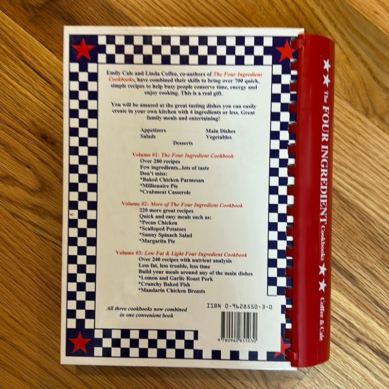 The Four Ingredient Cookbooks by Linda Coffee, Emily Cale