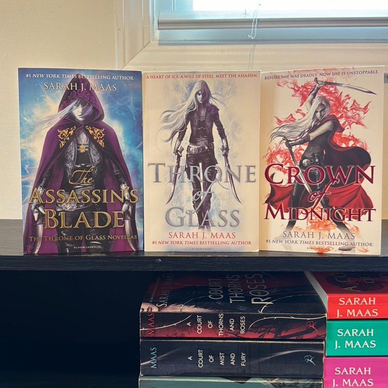 Throne of Glass UK White Paperback Box Set by Sarah J. Maas, Paperback ...