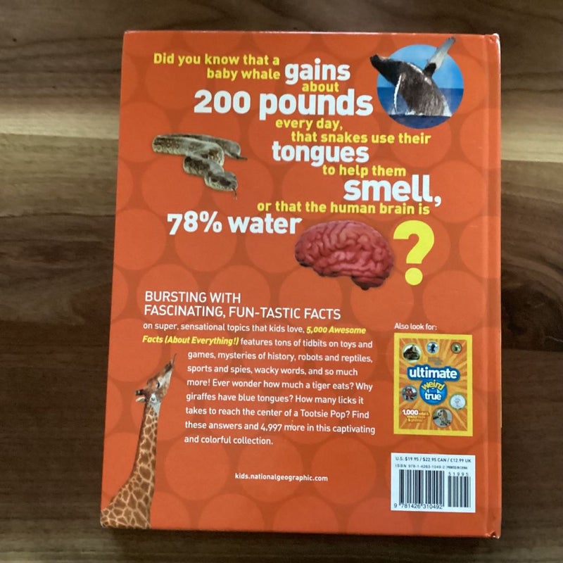 5,000 Awesome Facts (about Everything!) by National Geographic Kids