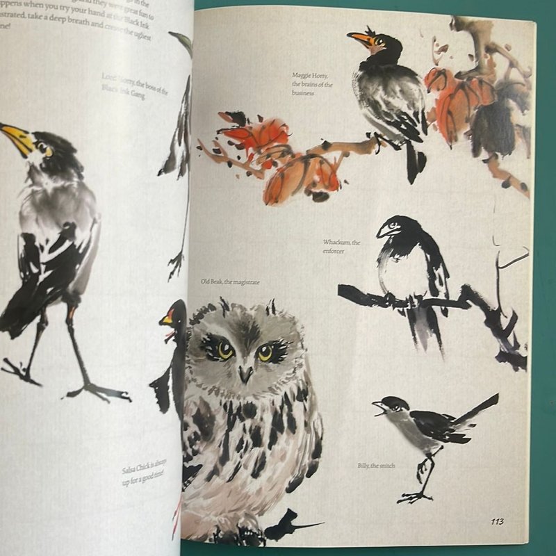 Sumi-E Painting by Virginia Lloyd-Davies, Paperback | Pangobooks