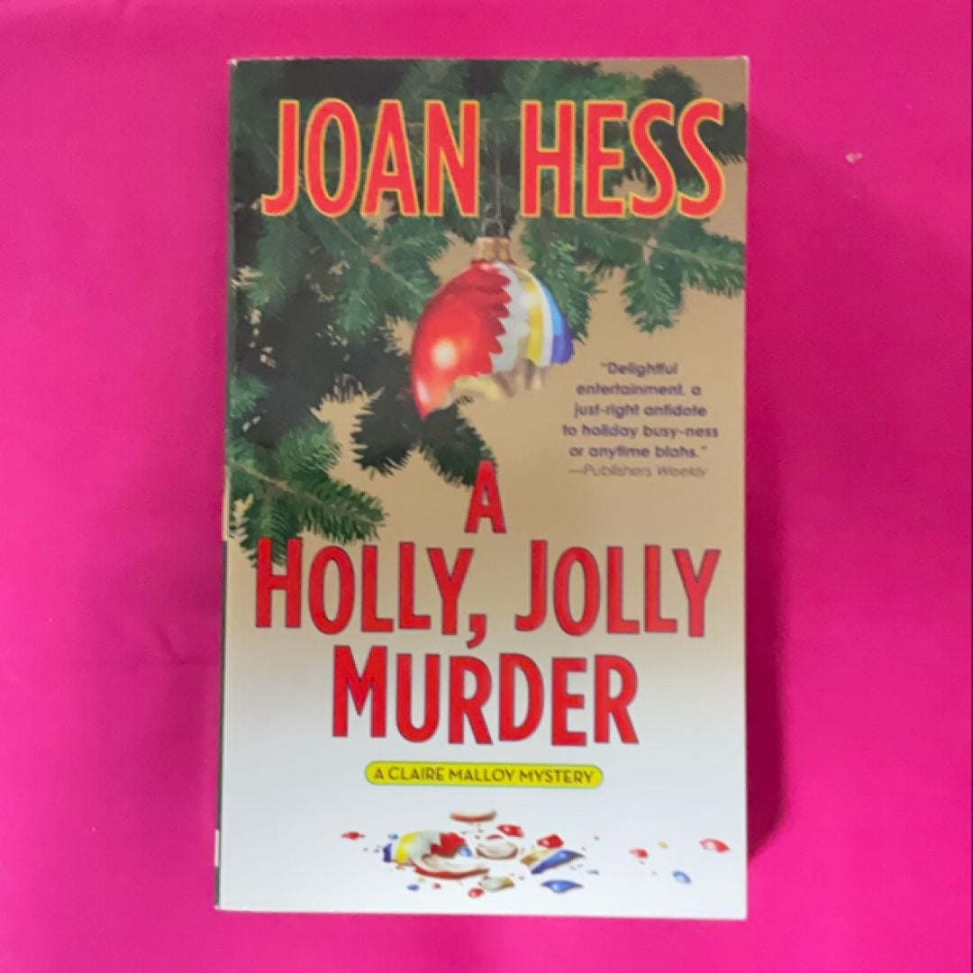 A Holly, Jolly MURDER by Joan Hess, Paperback | Pangobooks