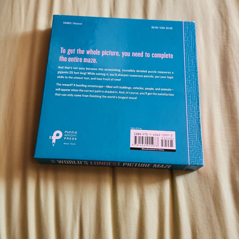 The World's Longest Picture Maze by Conceptis Conceptis Puzzles