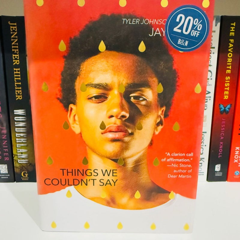 Things We Couldn't Say by Jay Coles