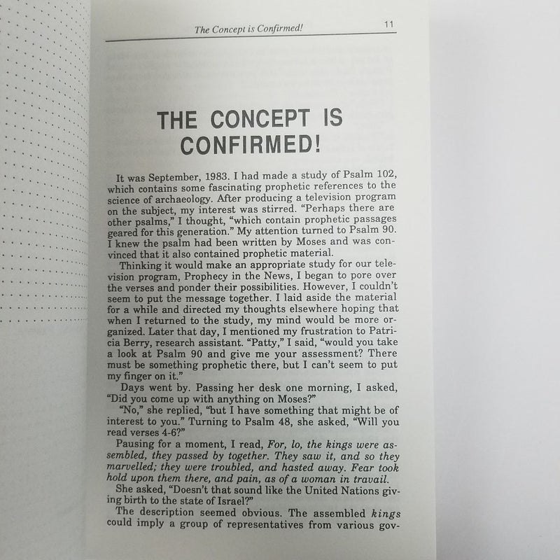 Hidden Prophecies in the Psalms by J. R. Church