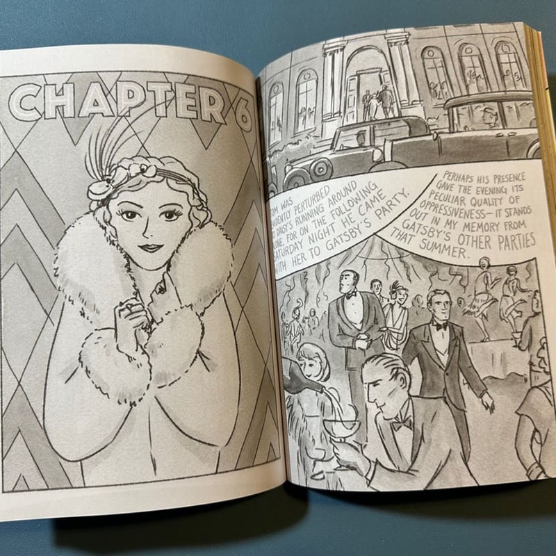 The Great Gatsby: a Graphic Novel Adaptation by F. Scott Fitzgerald