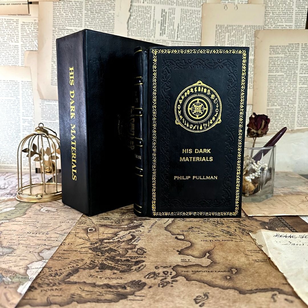 His Dark Materials by Philip Pullman Leather-Bound Edition by Philip ...