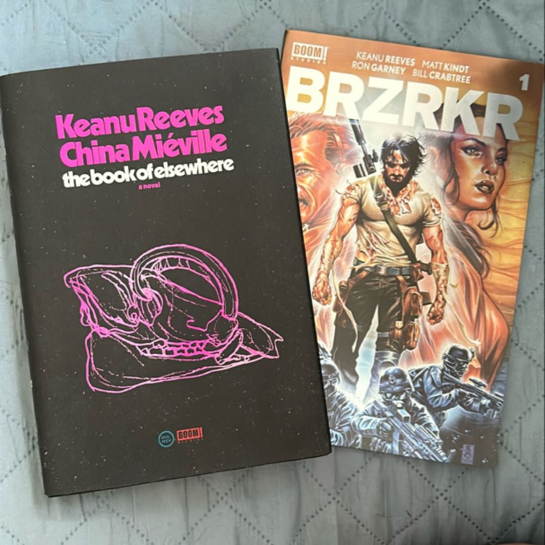 The Book of Elsewhere by Keanu Reeves, China Miéville
