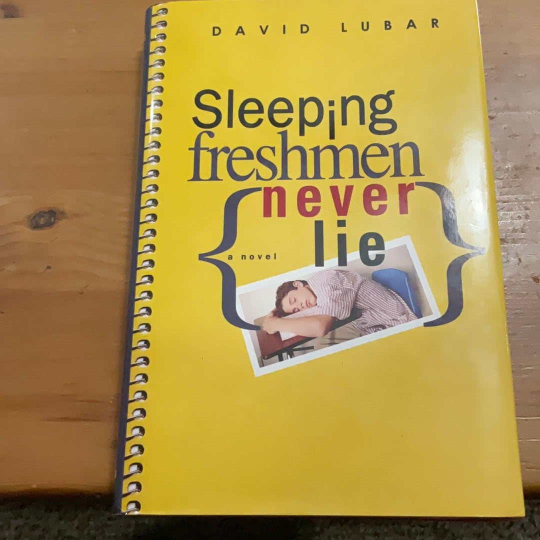 Sleeping freshman never lie by David Lubar, Hardcover | Pangobooks