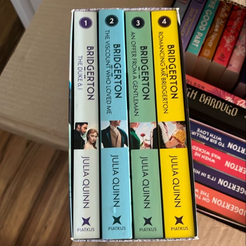 The Bridgerton Collection: Books 1 - 4 by Julia Quinn, Paperback ...
