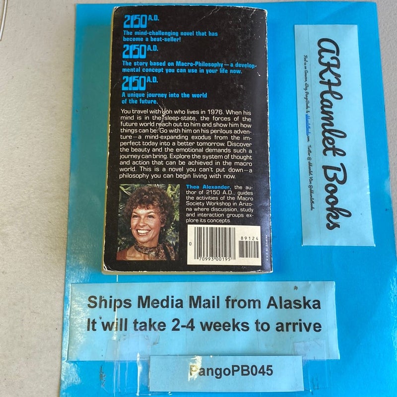 2150 A.D. by Thea Alexander, Paperback | Pangobooks