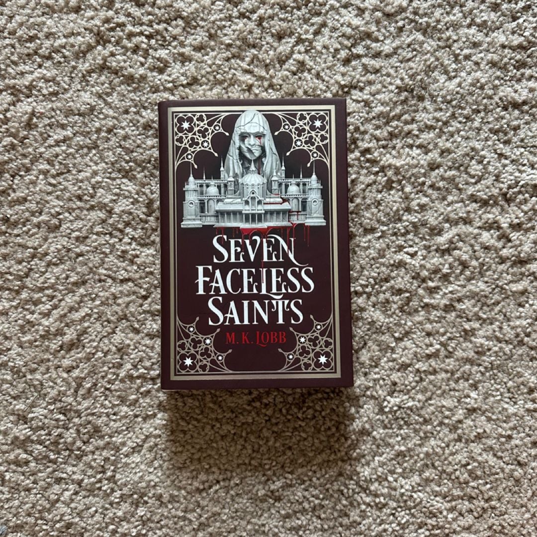 Fairyloot Seven Faceless Saints by M. K. Lobb, Hardcover | Pangobooks