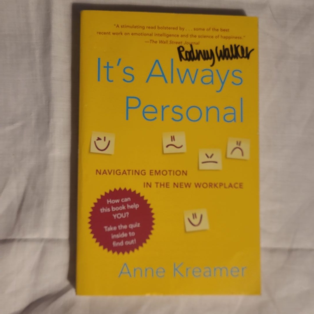 It's Always Personal by Anne Kreamer, Paperback | Pango Books