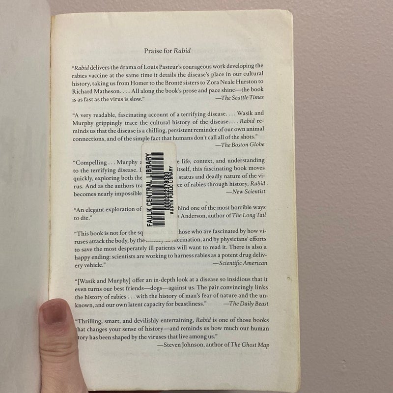 Rabid by Bill Wasik, Paperback | Pangobooks