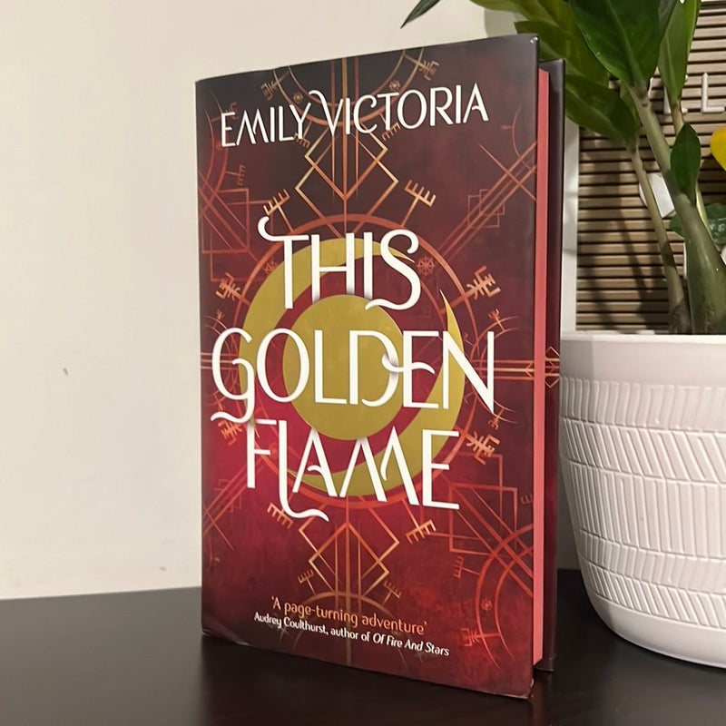 This Golden Flame (Fairyloot Edition) by Emily Victoria, Hardcover ...
