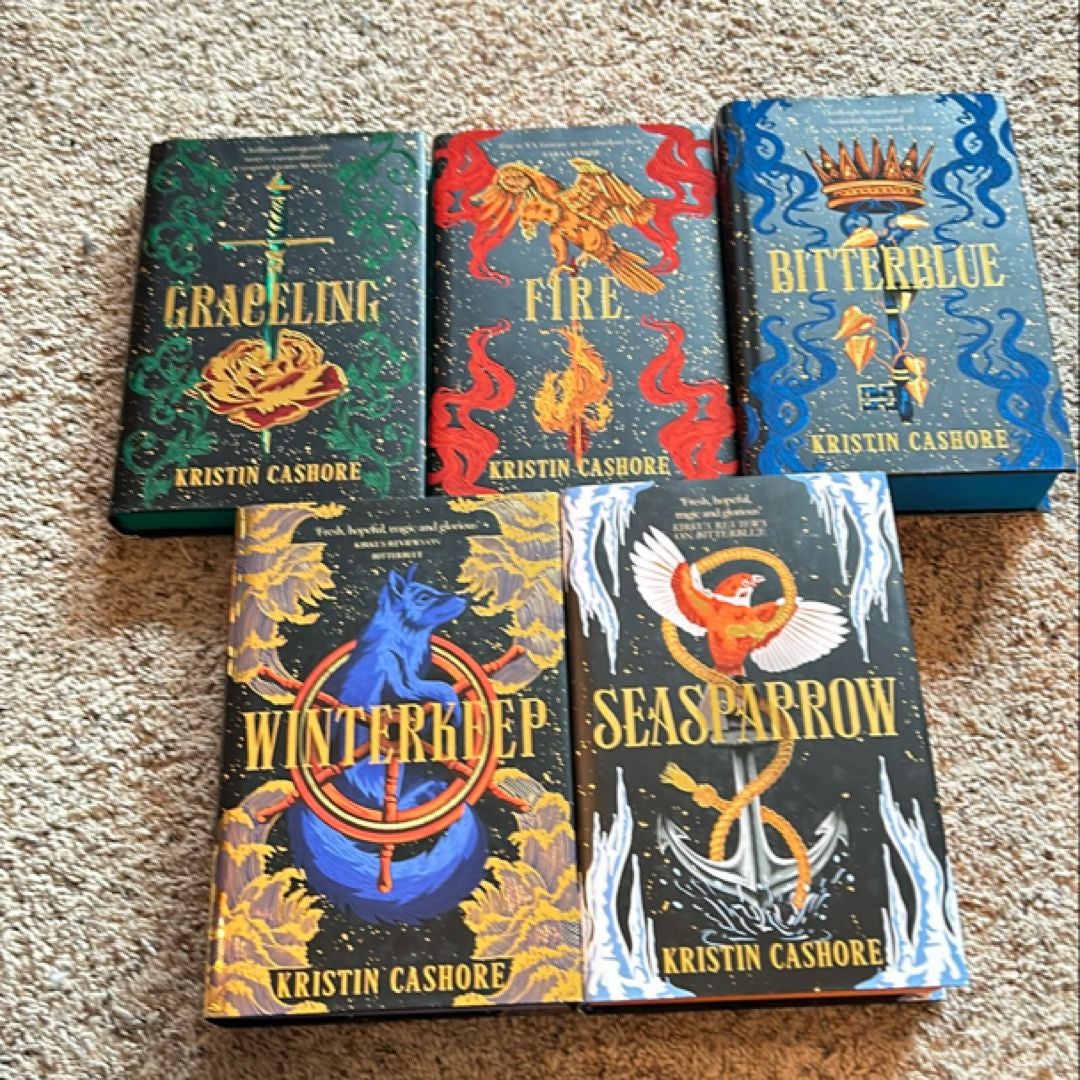 Graceling series set - reserved for Kaitlin Keys by Kristen Cashore ...