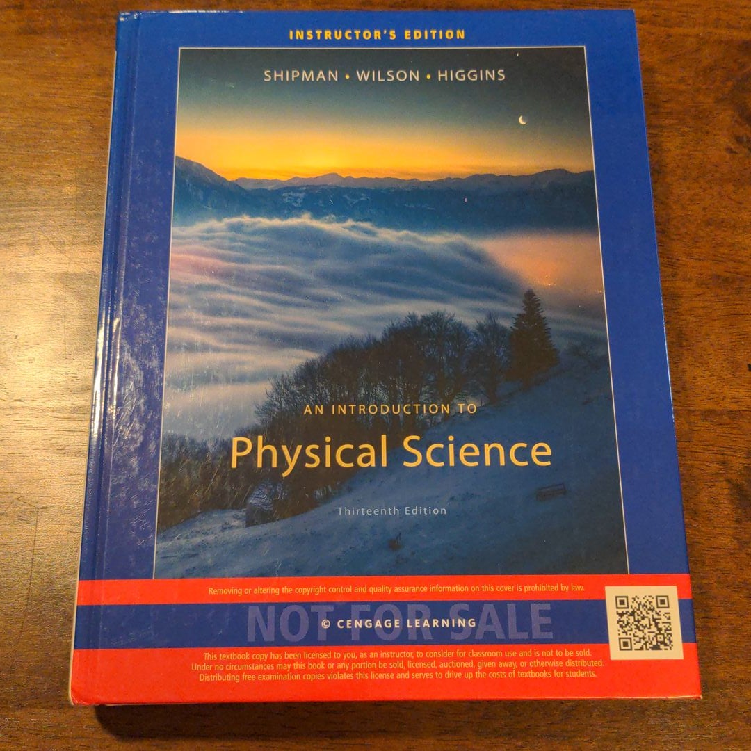 An Introduction to Physical Science by James Shipman; Jerry Wilson ...