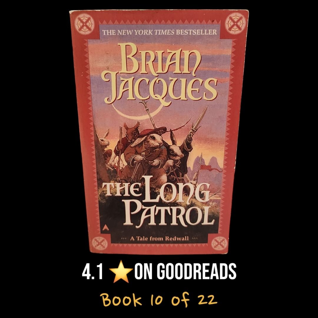 Redwall: The Long Patrol | Book 10 of 22 by Brian Jacques , Paperback ...