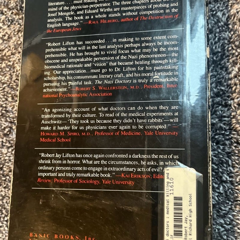 The Nazi Doctors by Robert J. Lifton