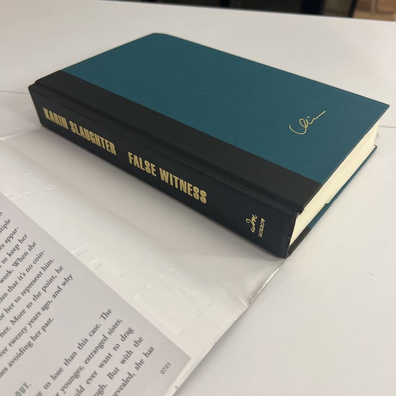 False Witness by Karin Slaughter, Hardcover | Pangobooks