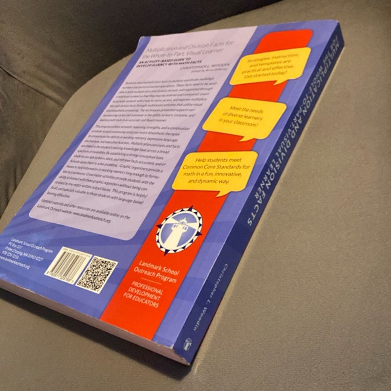 Multiplication and Division Facts for the Whole-To-Part Visual Learner ...