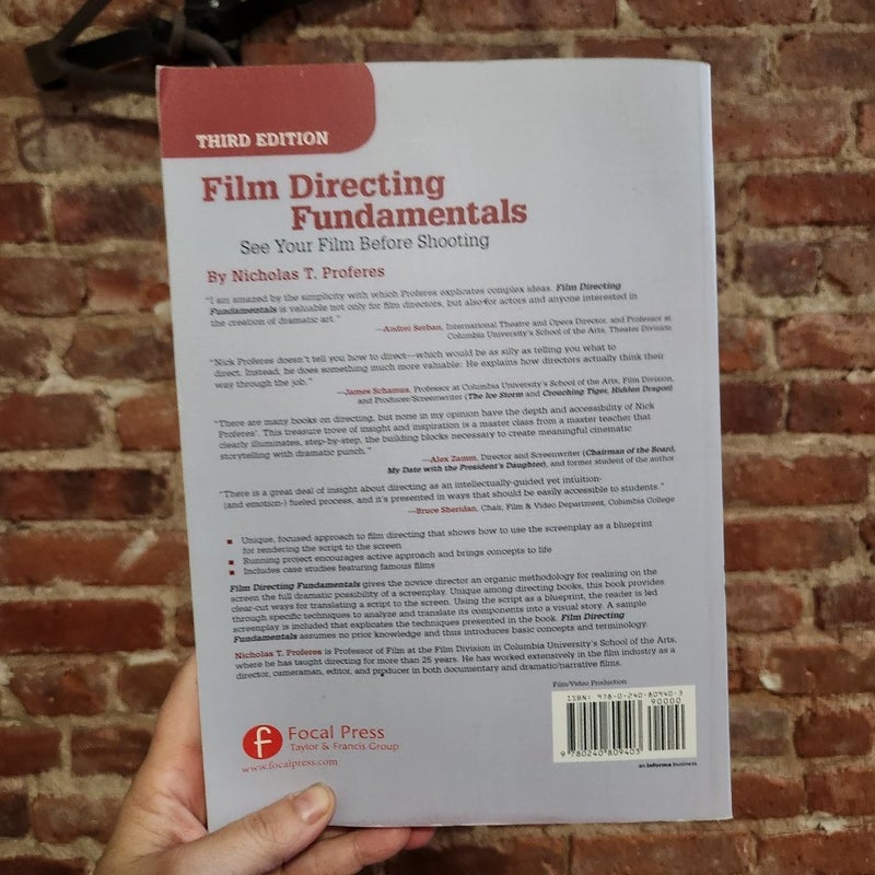 Film Directing Fundamentals by Nicholas Proferes, Paperback | Pangobooks