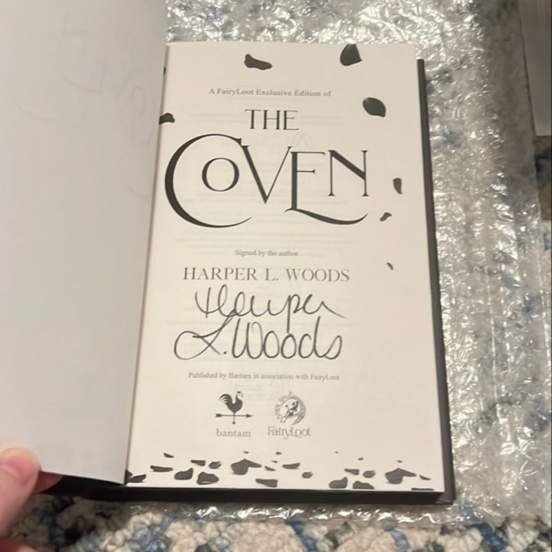 The Coven - Fairyloot edition by Harper L. Woods, Hardcover | Pangobooks