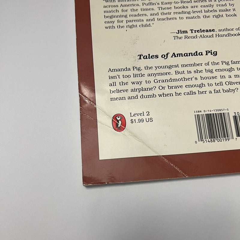 Tales of Amanda Pig by Jean Van Leeuwen