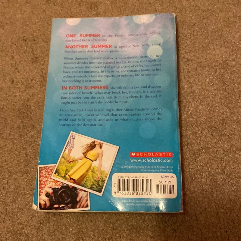 Two Summers by Aimee Friedman, Paperback | Pangobooks