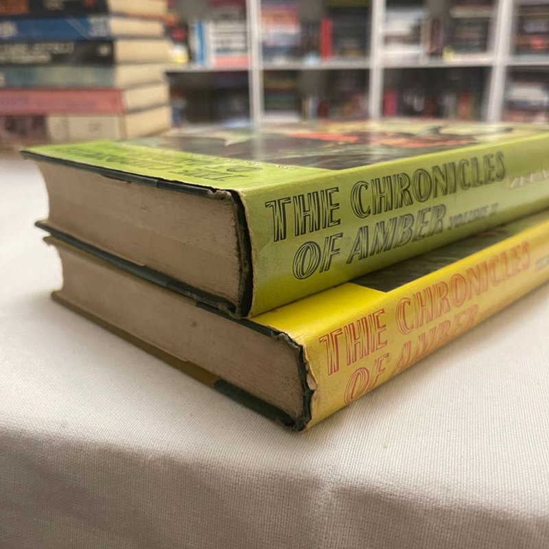 The Chronicles of Amber Volume 1 & 2 by Roger Zelazny, Hardcover ...