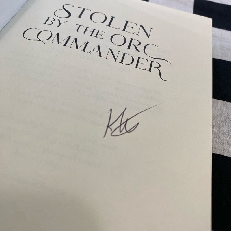 Stolen by the Orc Commander by K. L. Wyatt