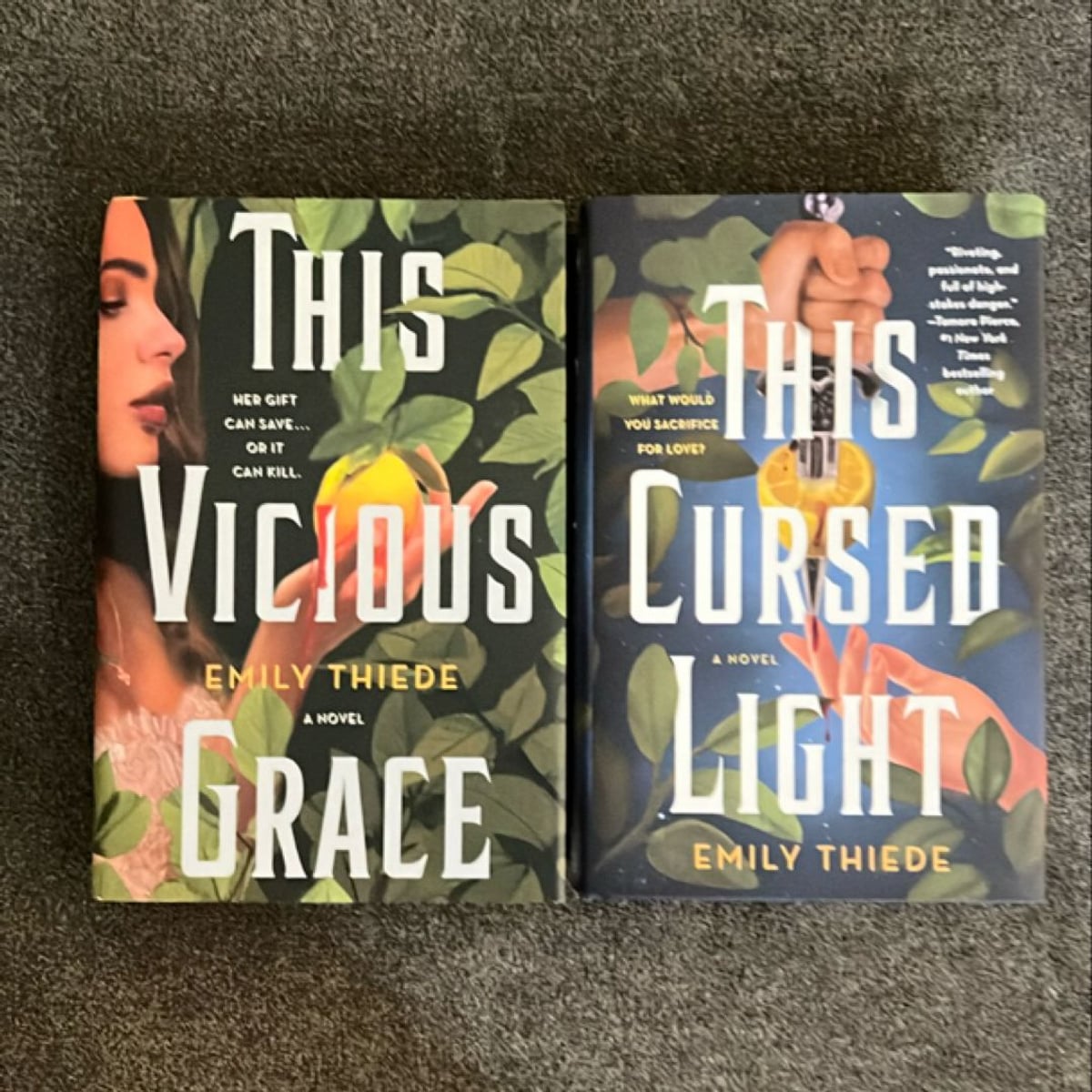 This Vicious Grace + This Cursed Light (2 books) by Emily Thiede ...