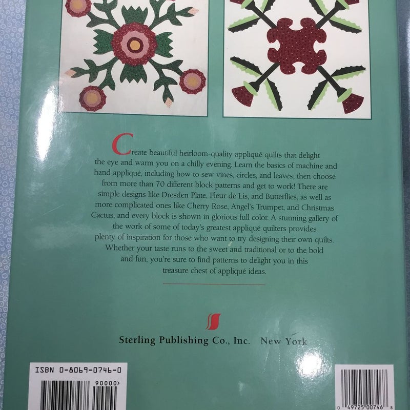 Treasury of Applique Quilt Patterns by Maggie Malone