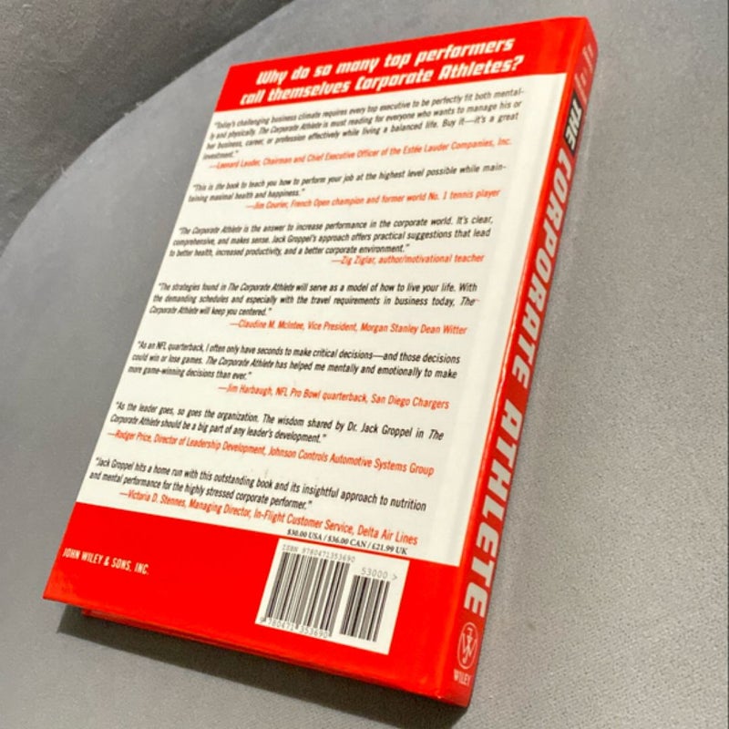 The Corporate Athlete by Bob Andelman, Jack Groppel