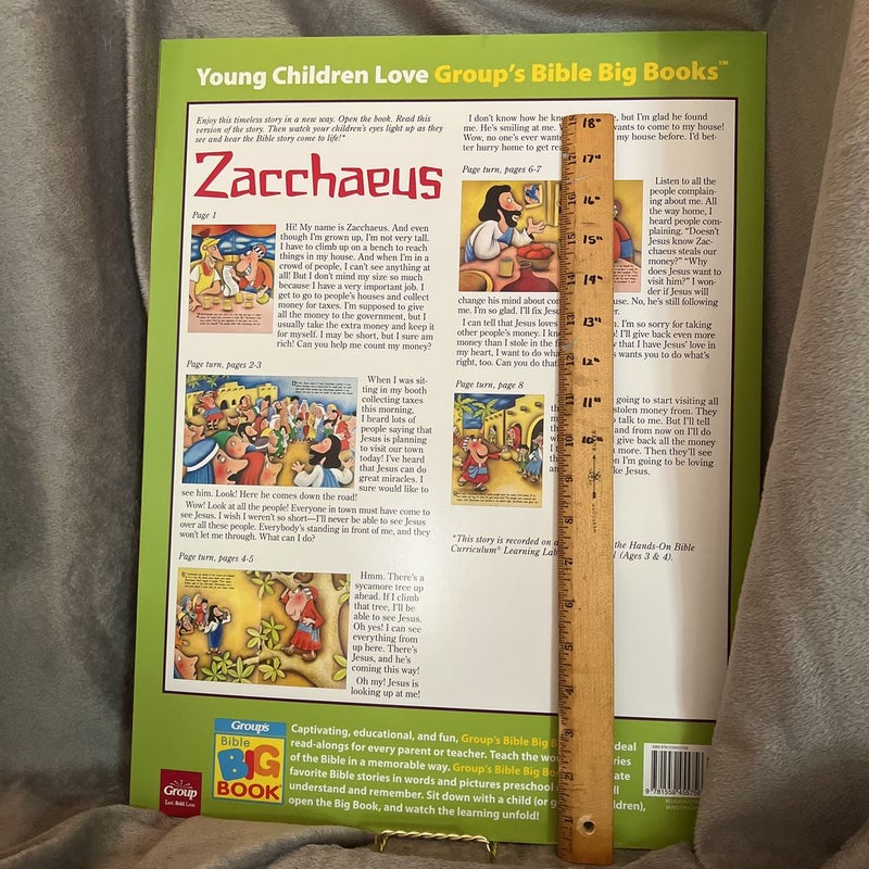 Bible Big Books: Zacchaeus by