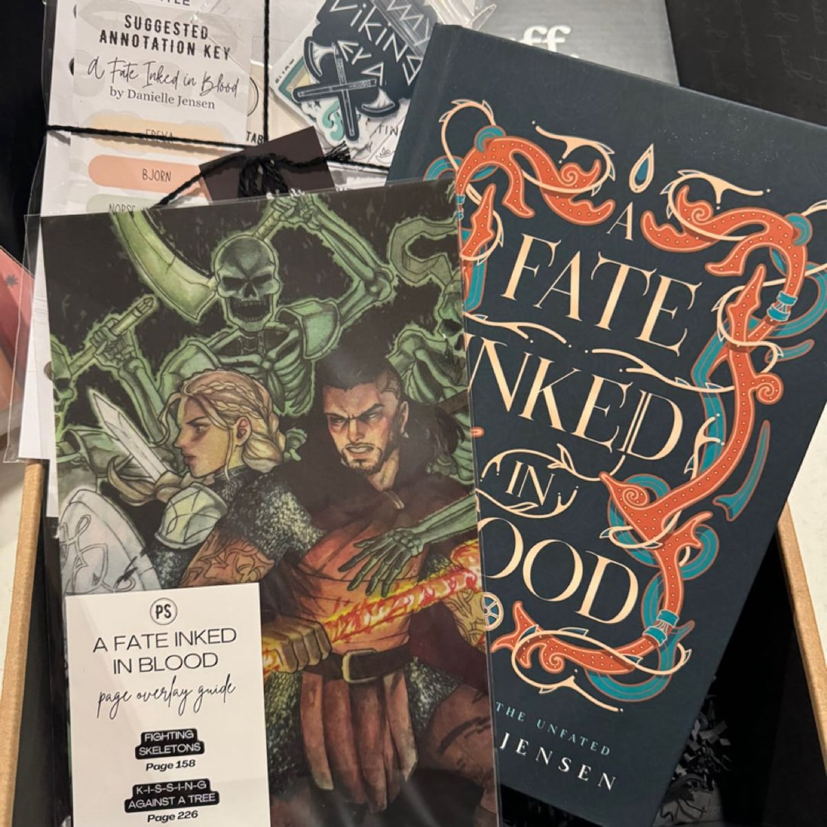 A Fate Inked in Blood by Danielle L. Jensen, Hardcover | Pangobooks