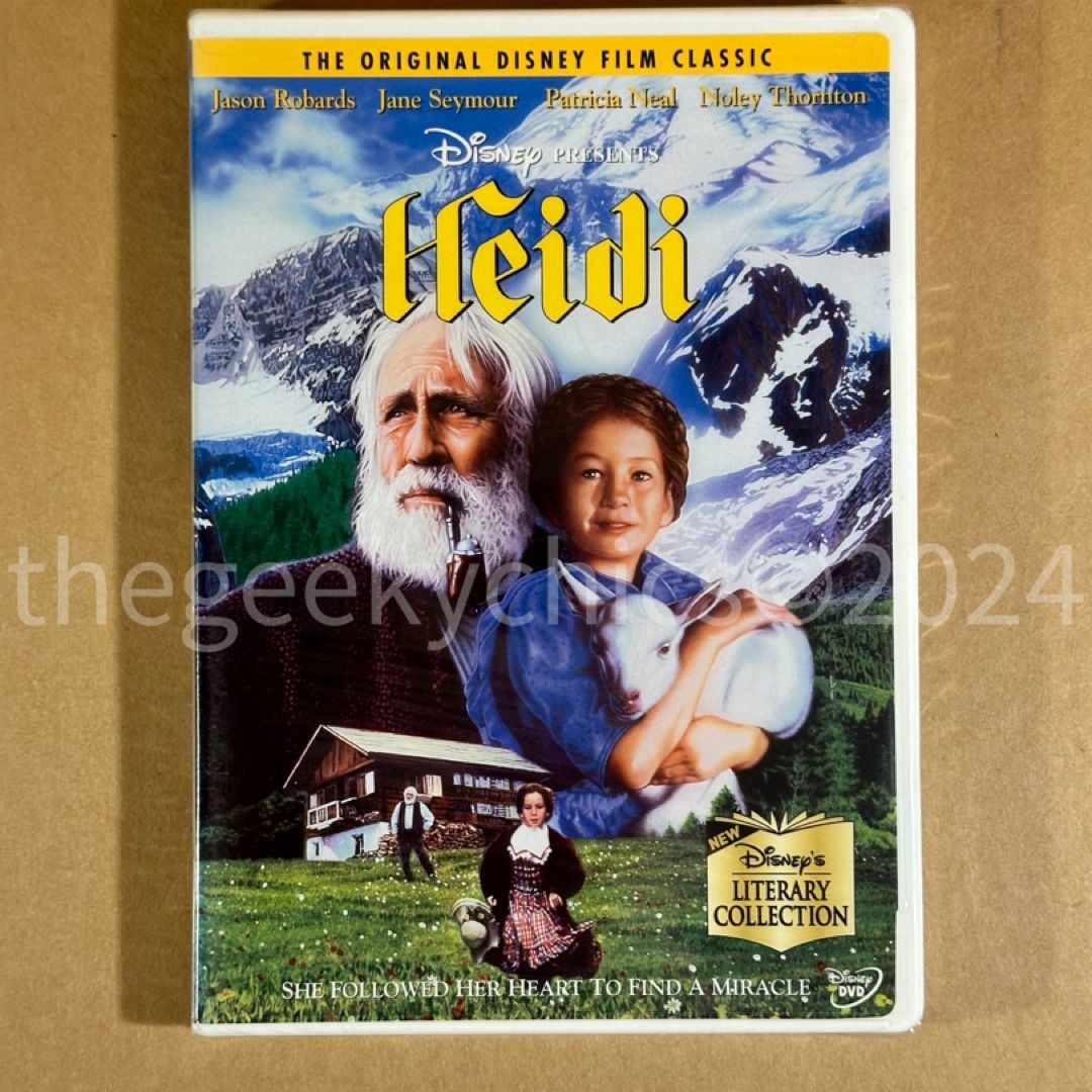 Disney Presents Heidi DVD Disney’s Literary Collection BRAND NEW by ...