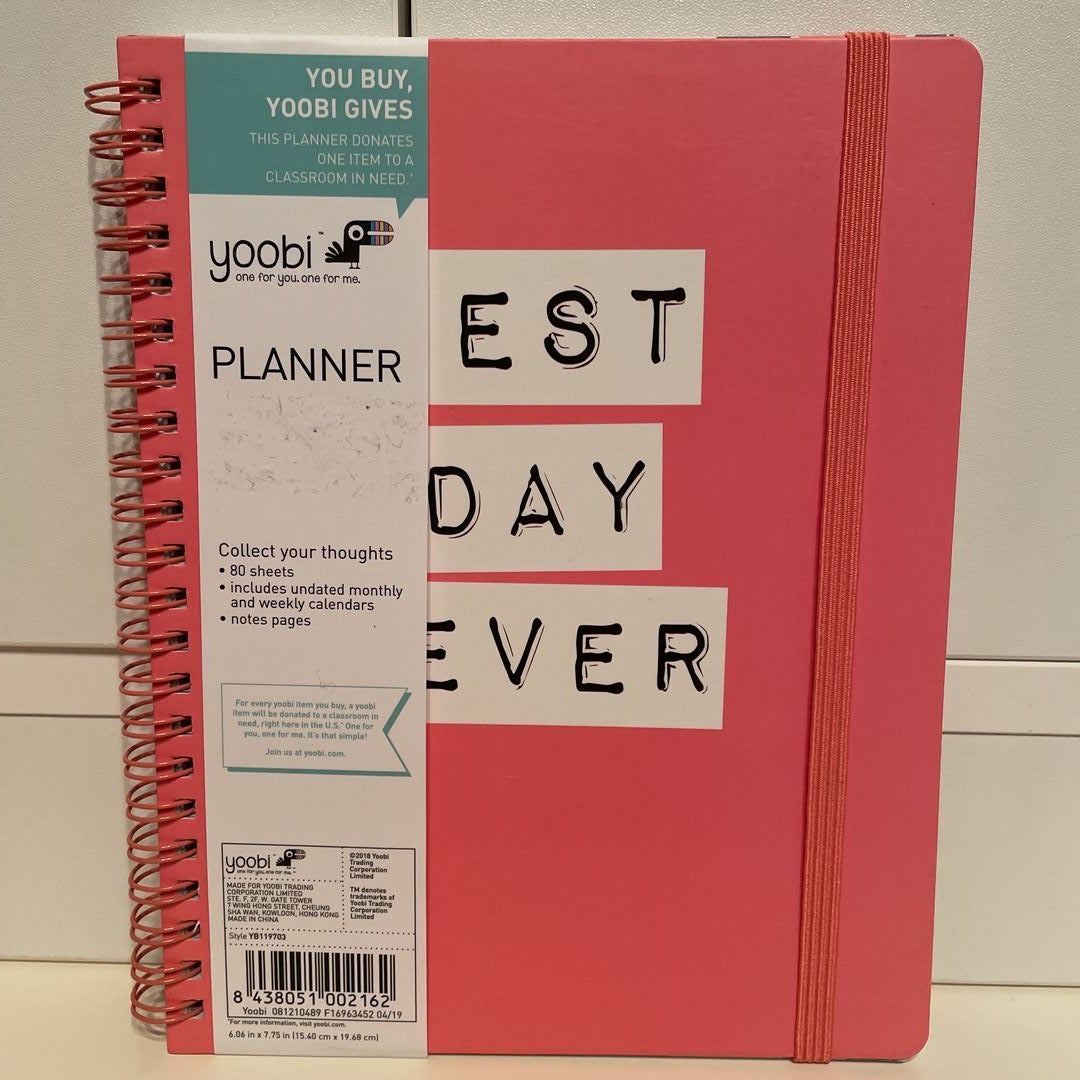Yoobi Planner by You, Paperback | Pangobooks