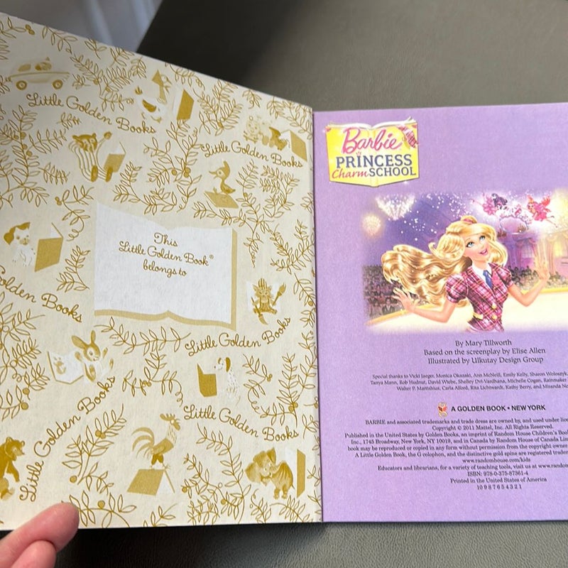 Princess Charm School (Barbie) by Mary Tillworth