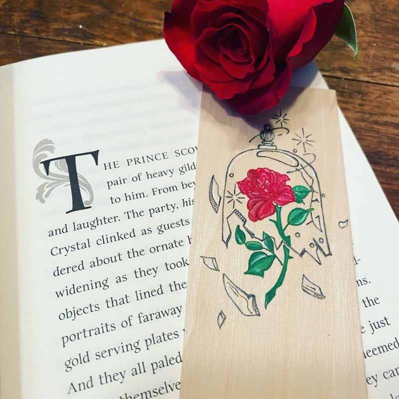 Rose Bookmark by Handmade, Paperback | Pangobooks