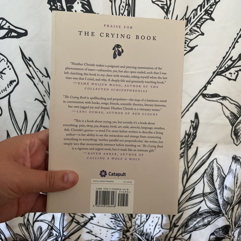 The Crying Book by Heather Christle, Paperback | Pangobooks