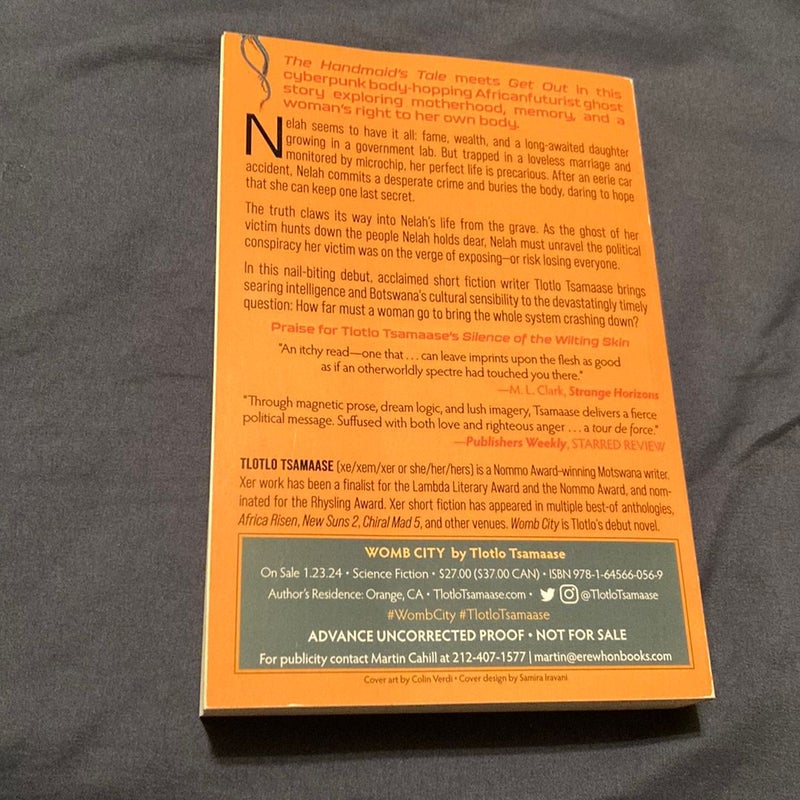 Womb City by Tlotlo Tsamaase, Paperback | Pangobooks