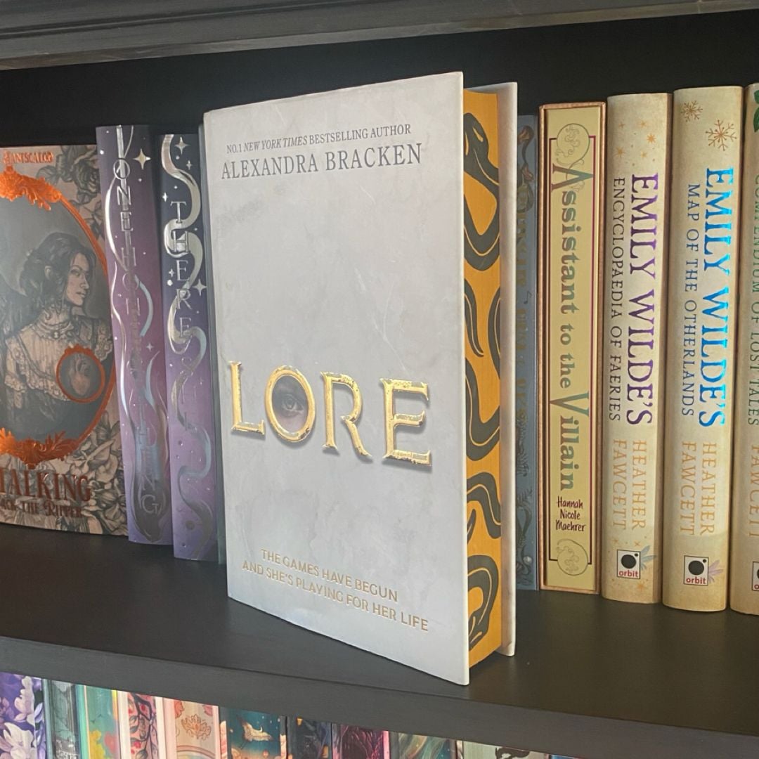 Lore - FairyLoot Exclusive Edition - Signed by Alexandra Bracken ...