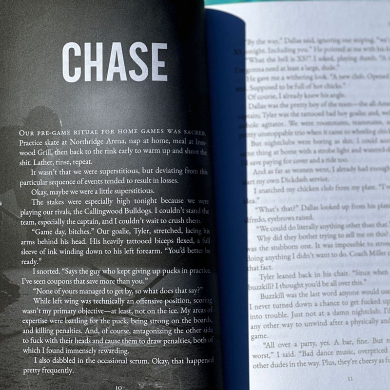 SIGNED by hand Special Edition OFFSIDE by Avery Keelan, Paperback ...