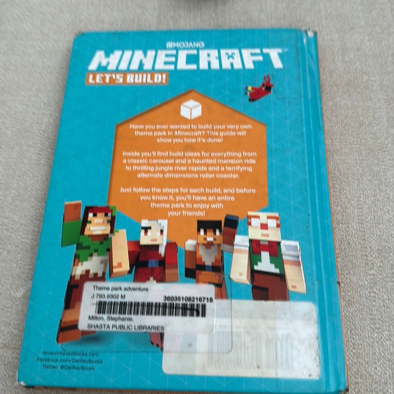 Minecraft: Let's Build! Theme Park Adventure by Mojang AB, The Official ...