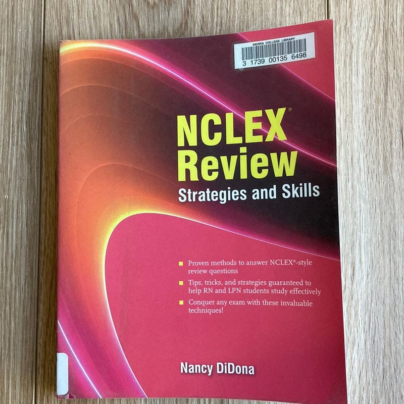 NCLEX Review: Strategies and Skills by Nancy DiDona, Paperback | Pangobooks