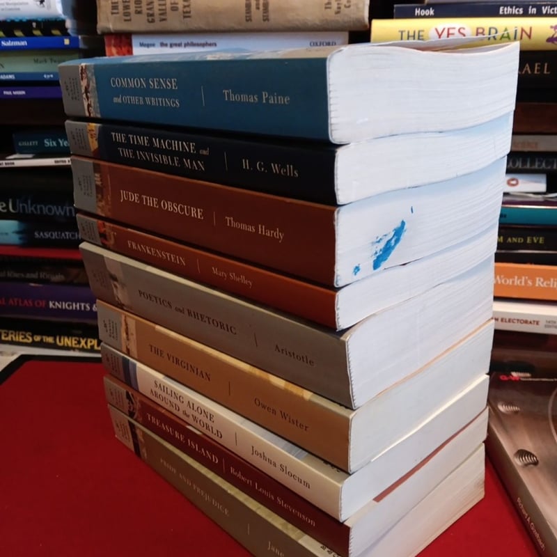 Barnes and Noble Classics 9 Book lot by Joshua Slocum; Dennis A ...