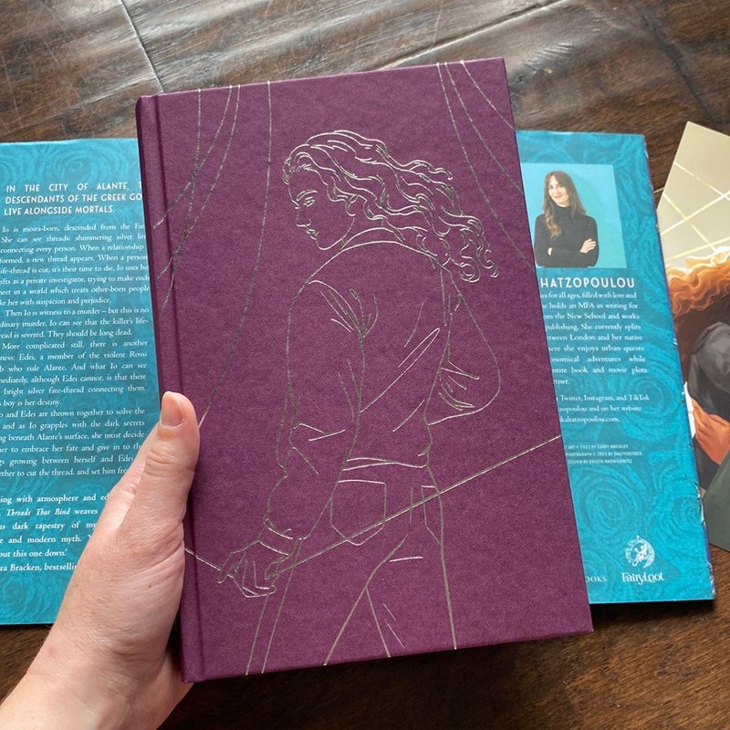 Threads That Bind - Fairyloot signed exclusive edition by Kika ...